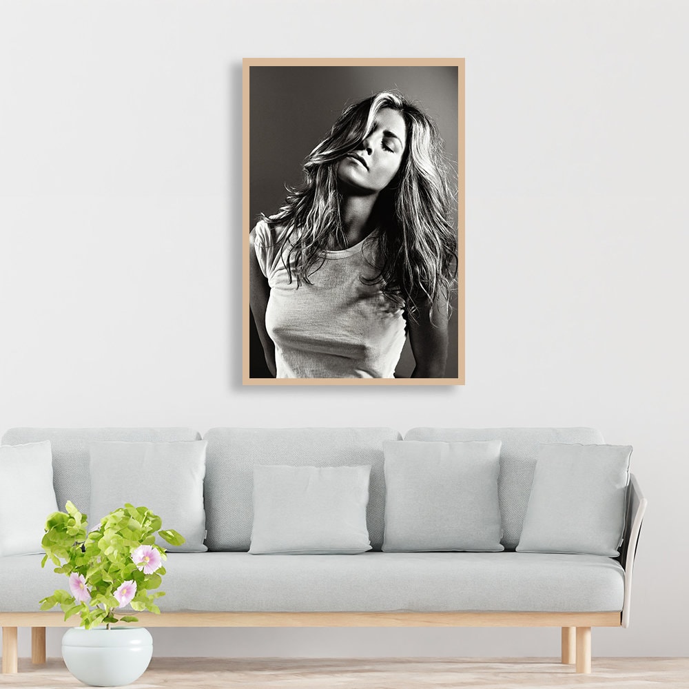 Jennifer Aniston Black And White Poster sold by Youthful*jonah*elvira ...
