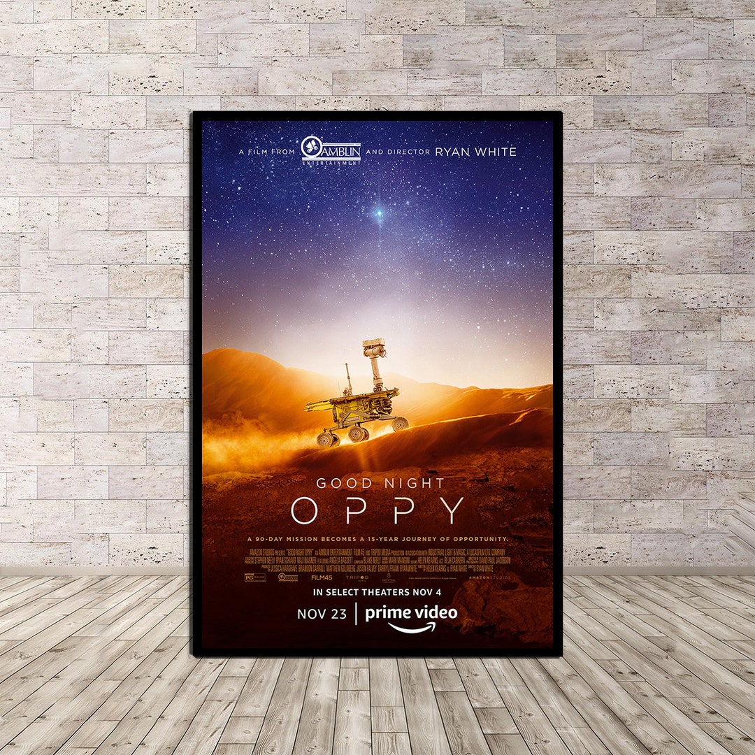 Good Night Oppy Poster or Canvas Wall Decor Modern Home Art Room Decor ...