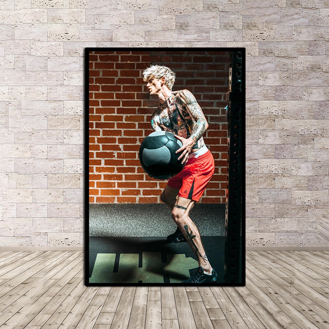 Machine Gun Kelly Bad Boy Actor Poster or Canvas Wall Decor - Etsy