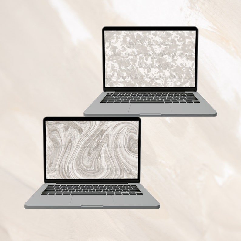 20 Minimalist Neutral Tone PC Wallpapers | Aesthetic Desktop ...