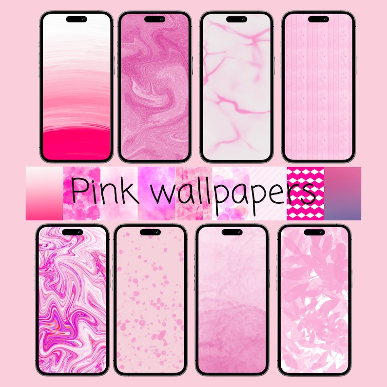 25 Pink Phone and Tablet Wallpapers - 25 Stunning Designs for Your ...