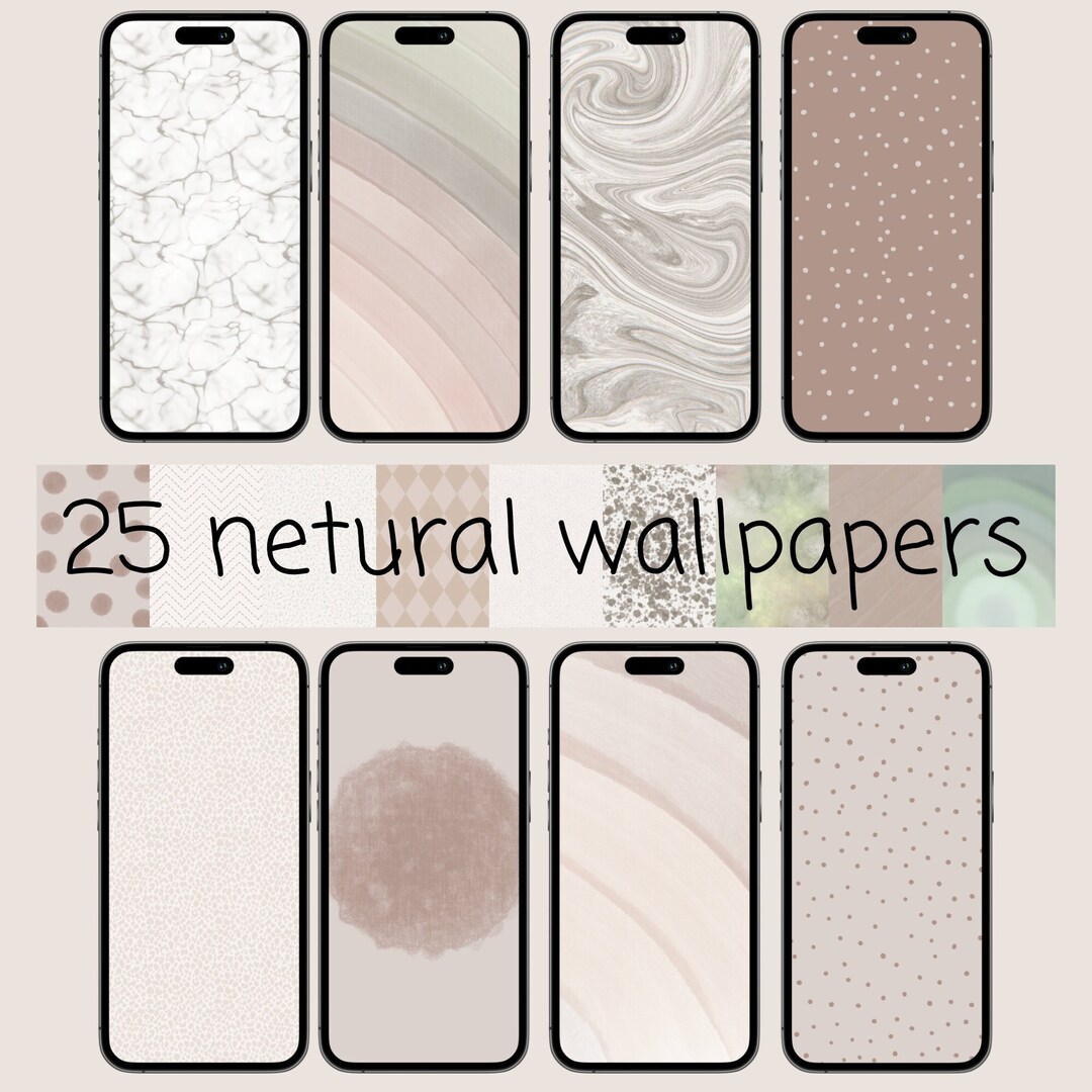 25 Neutral Phone and Tablet Backgrounds - Etsy