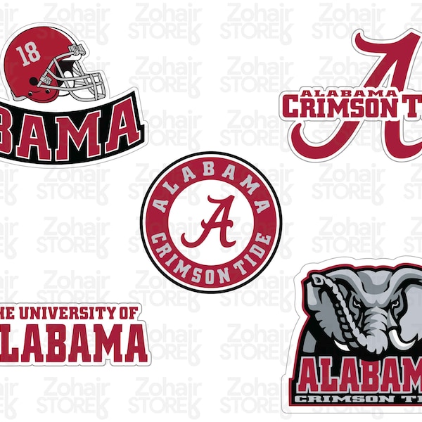 Alabama Crimson Tide Svg - Etsy