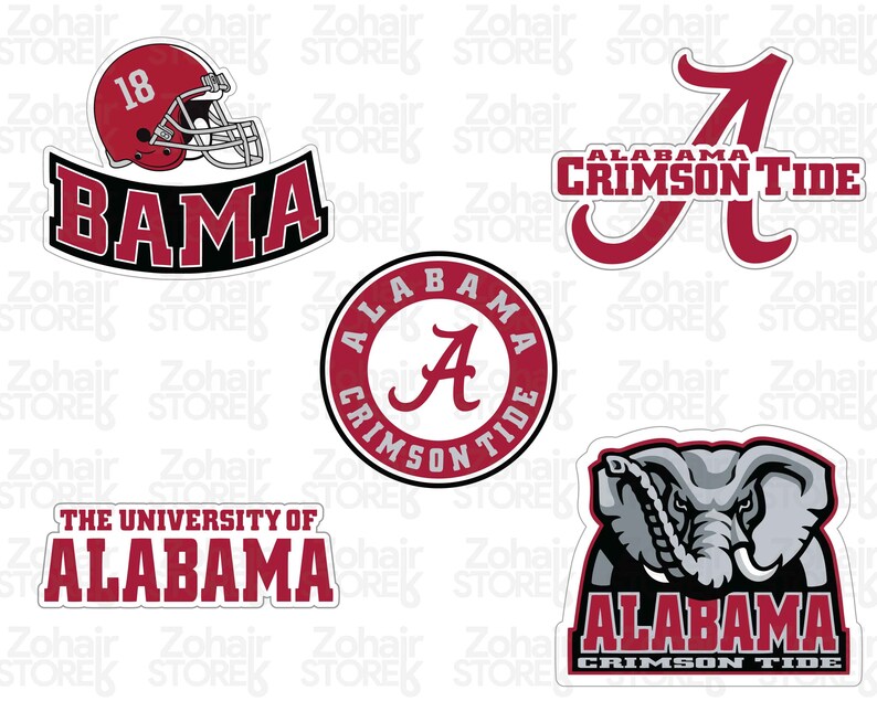 Alabama Svg Alabama Crimson Tide Svg Alabama Png Roll Tide Svg Alabama Elephant Svgalabama