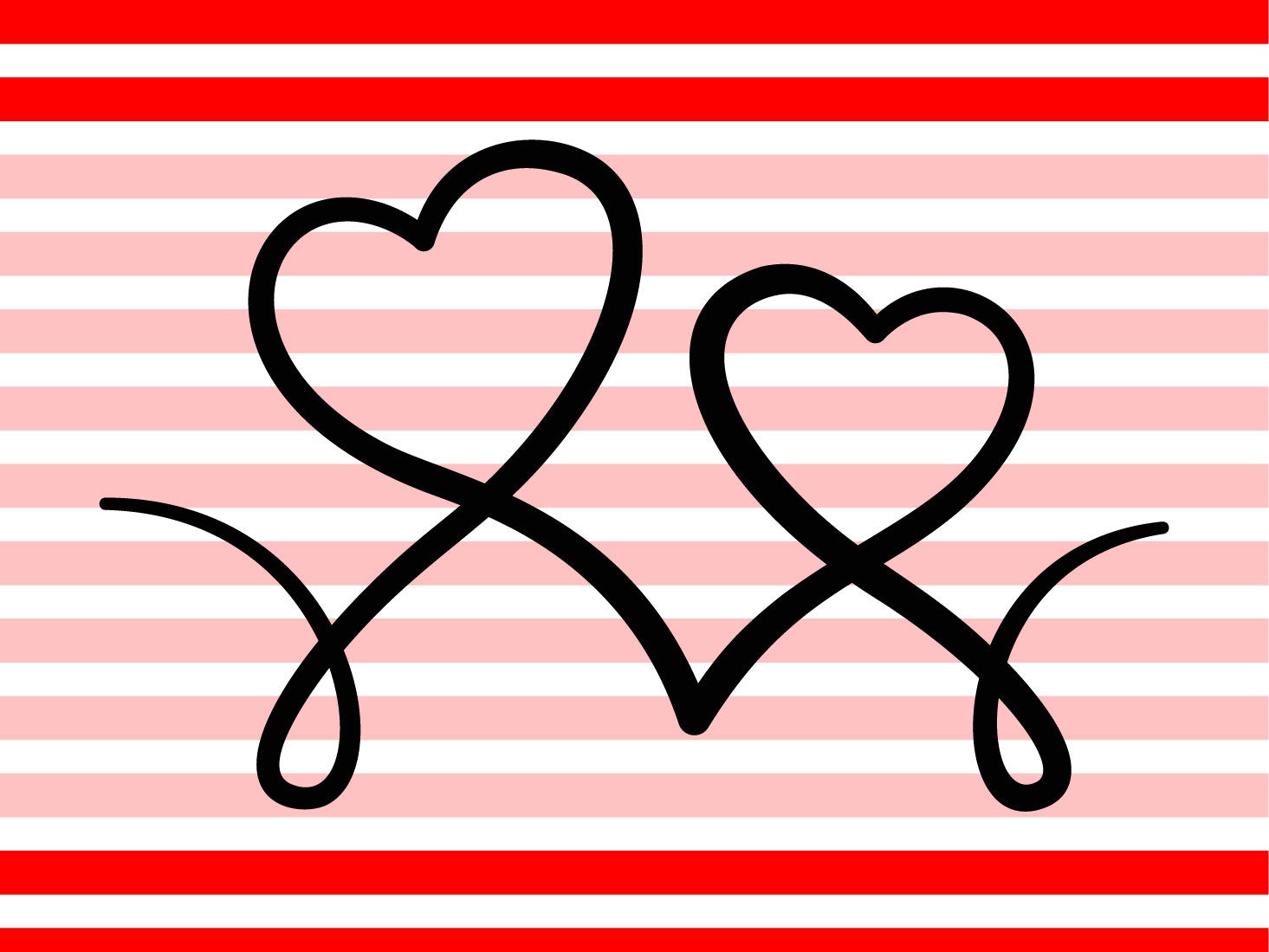 Heart Outline DIGITAL DOWNLOAD | Svg Png Psd Eps Instant Digital ...