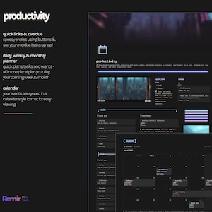 Cyberpunk Notion Planner ⊹ All-in-one ⊹ Ultimate Planner for Your Life ...