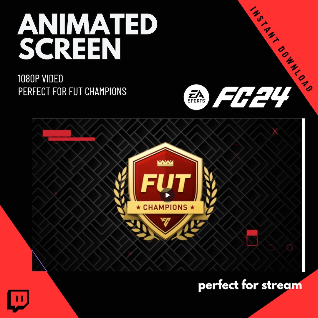 Fut Champions EA Sports FC 24 Animated Intro, Animated Screen, Stream ...