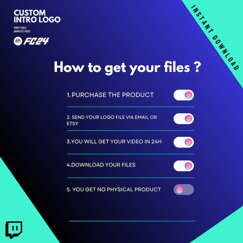 Custom EA Sports FC 24 Animated Intro | FIFA 24 Animated Video With ...