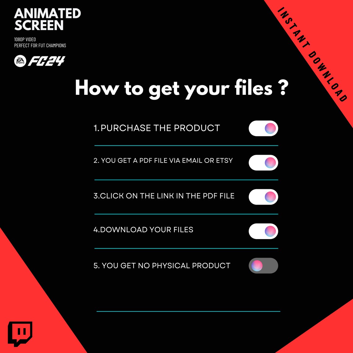Fut Champions EA Sports FC 24 Animated Intro, Animated Screen, Stream ...