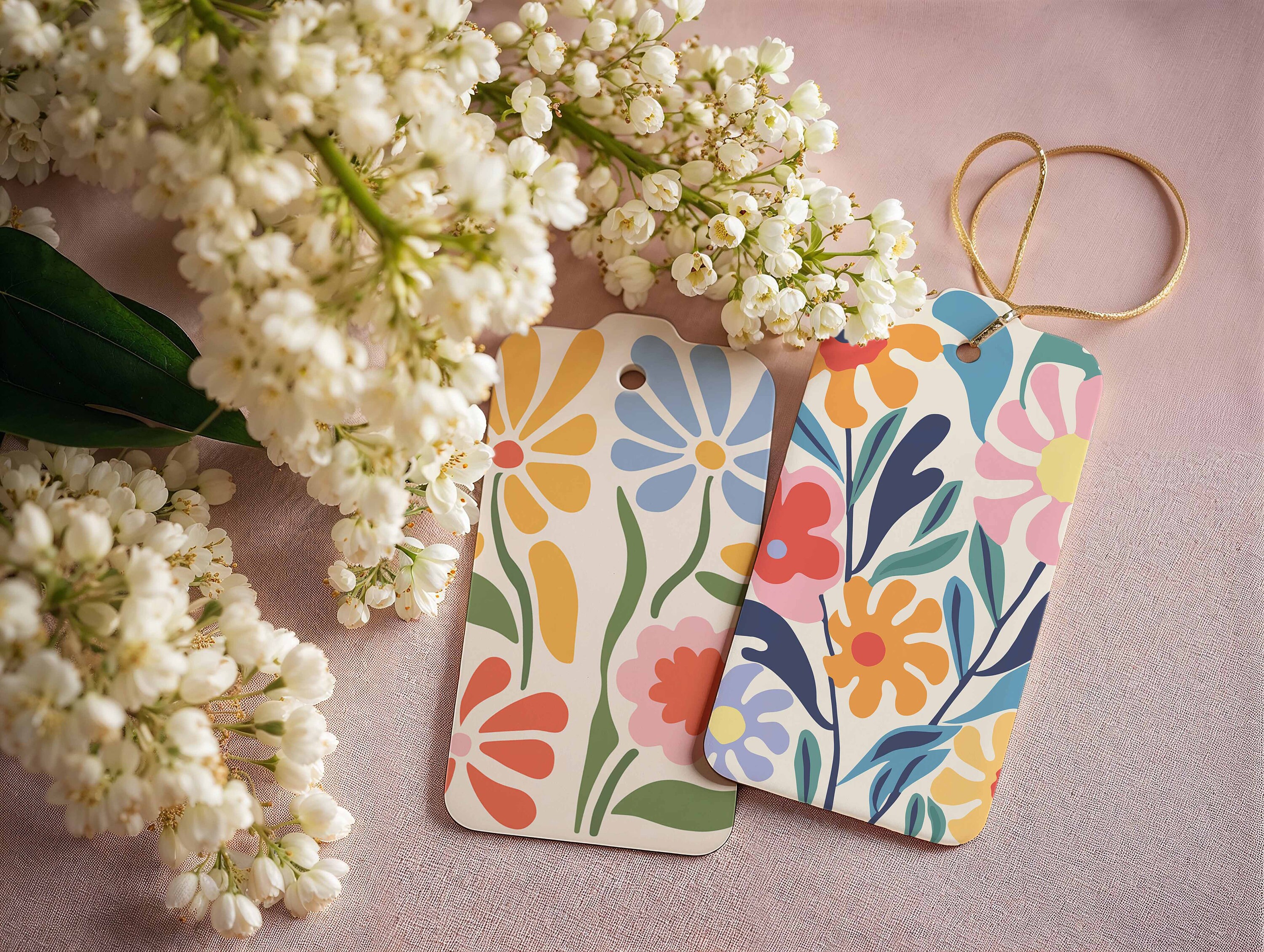 Gift Tag Mockup, Thank You Tag Mockup, Wedding Favour Tag PSD Smart ...