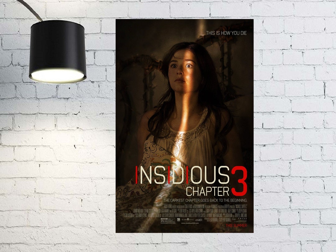 Insidious: Chapter 3 Movie Poster 2023 Film Room Decor Wall - Etsy