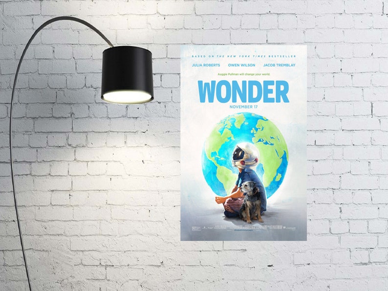 Wonder Movie Poster 2023 Film Room Decor Wall Art Poster Gift for Him ...