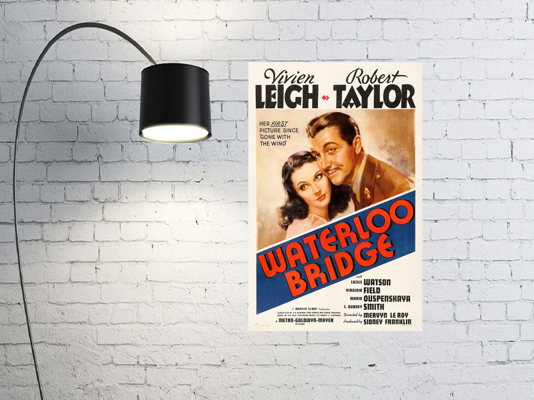 Waterloo Bridge Movie Poster 2023 Film Room Decor Wall Art Poster Gift ...