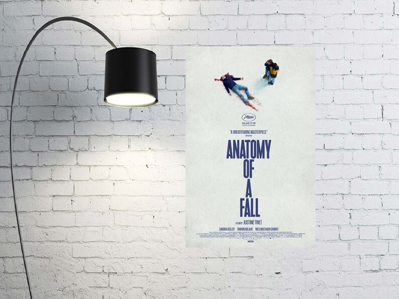 Anatomy of a Fall Movie Poster 2023 Film Room Decor Wall Art Poster ...