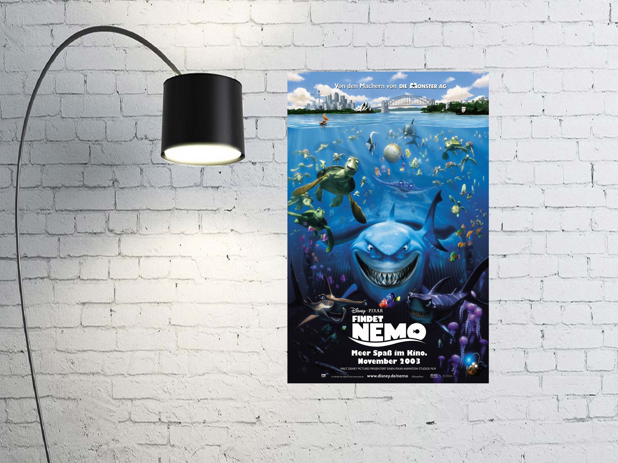 Finding Nemo Movie Poster 2023 Film Room Decor Wall Art Poster Gift for ...