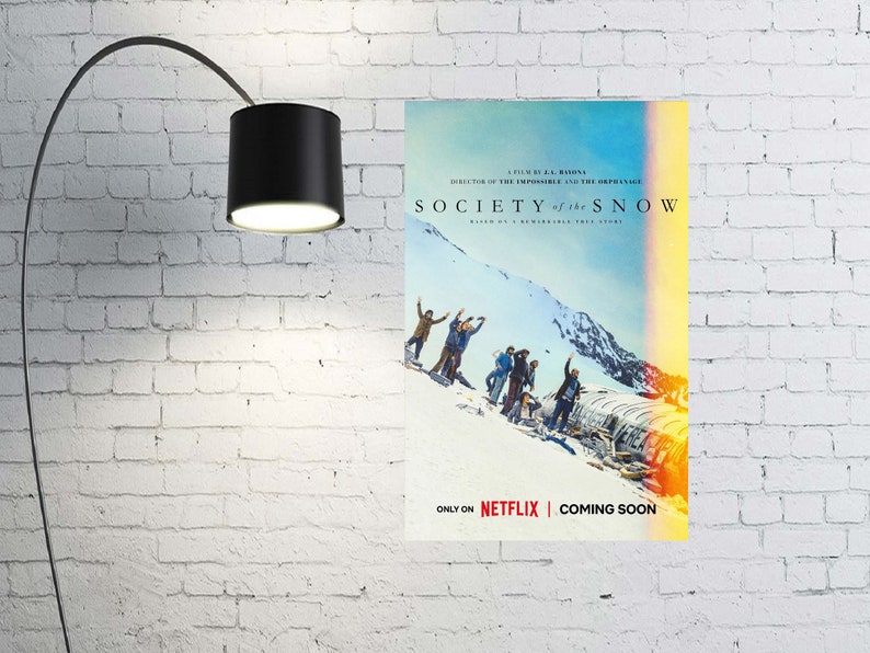 Society of the Snow Movie Poster 2023 Film Room Decor Wall Art Poster ...
