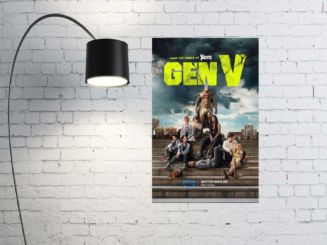GEN V Movie Poster 2023 Film Room Decor Wall Art Poster - Etsy