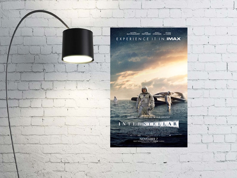 Interstellar Movie Poster 2023 Film Room Decor Wall Art Poster Gift for ...