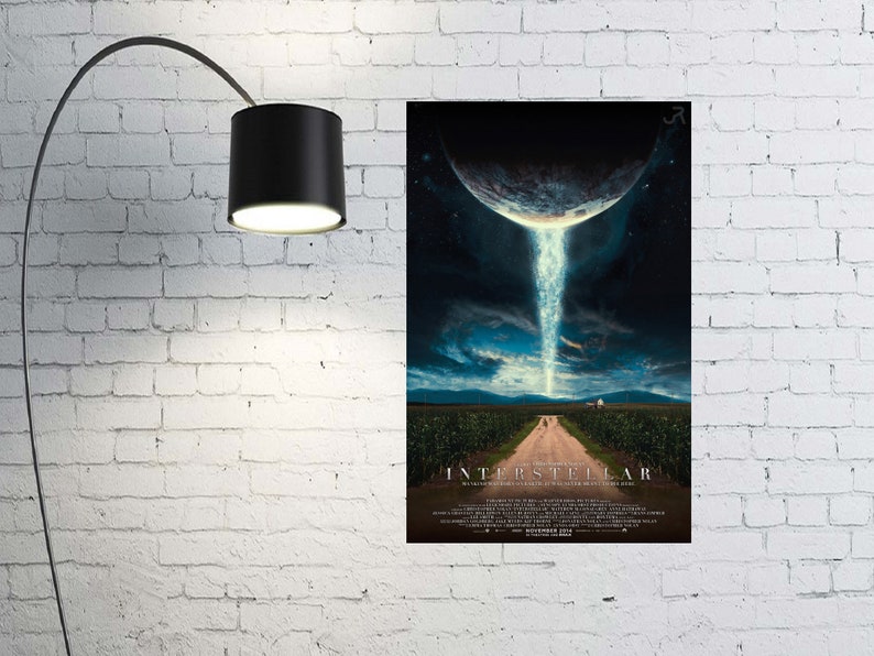 Interstellar Movie Poster 2023 Film Room Decor Wall Art Poster Gift for ...