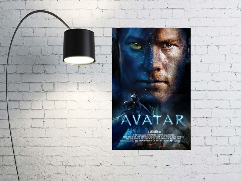 Avatar Movie Poster 2023 Film Room Decor Wall Art Poster Gift for Him ...
