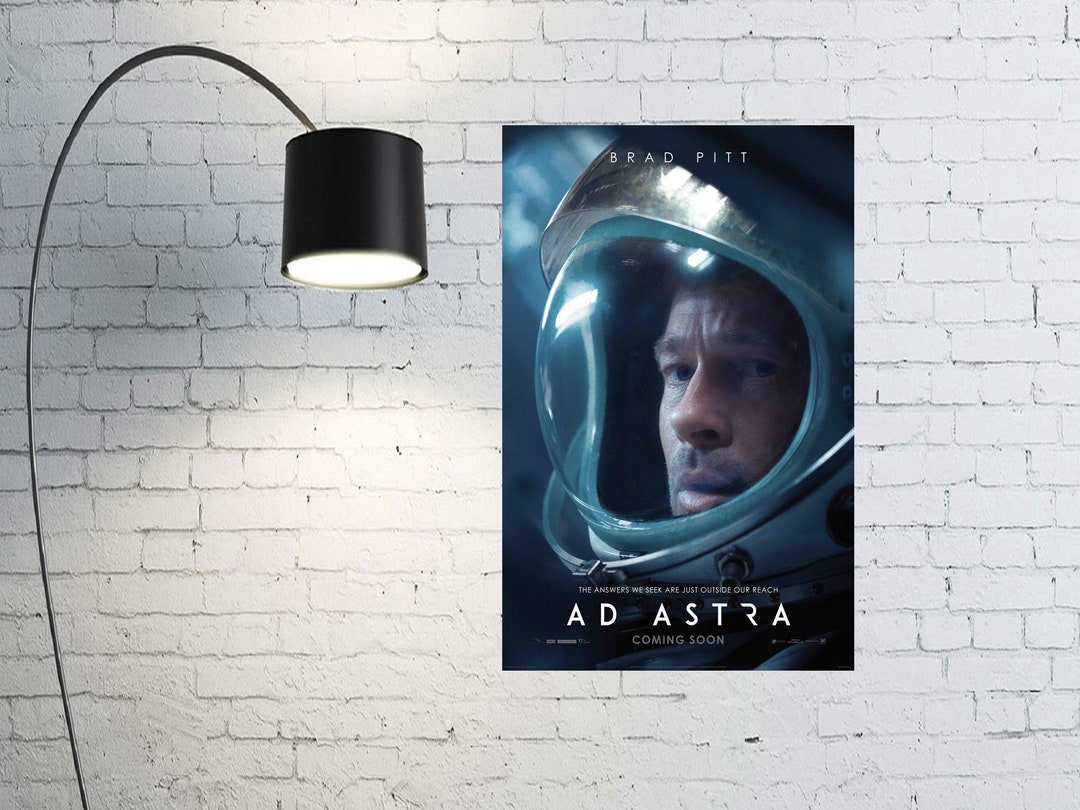 Ad Astra Movie Poster 2023 Film Room Decor Wall Art Poster Gift for Him ...
