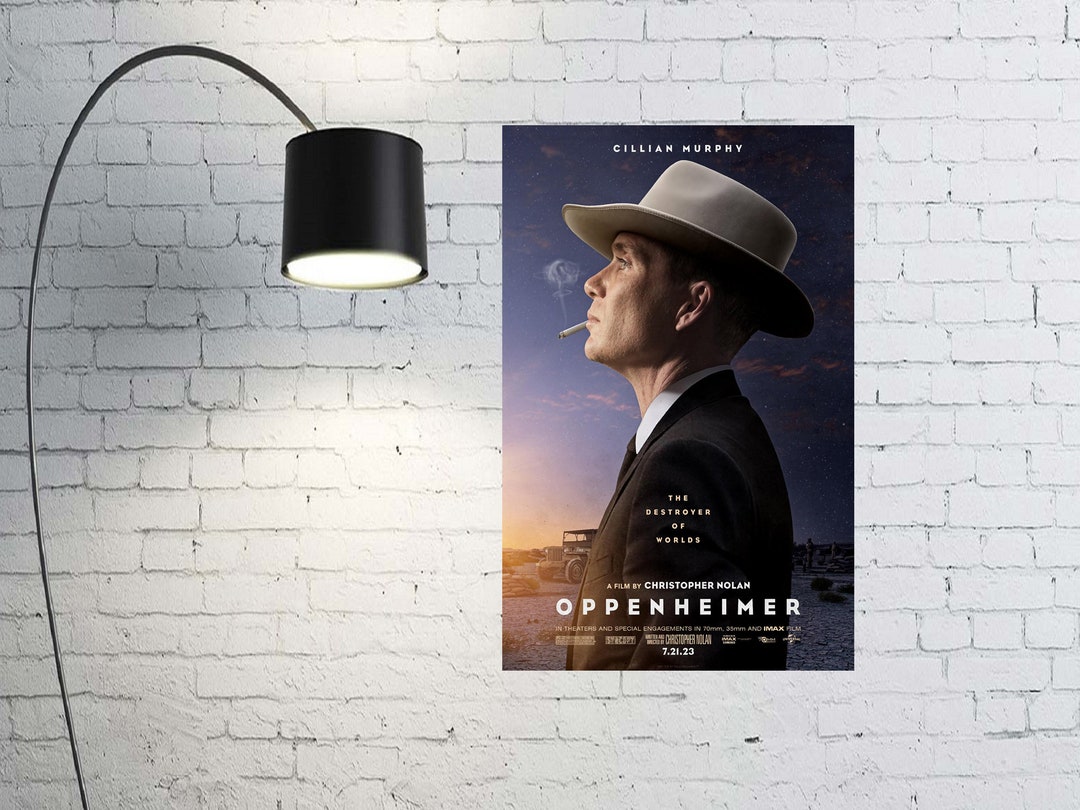 Oppenheimer Movie Poster 2023 Film Room Decor Wall Art Poster Gift for ...
