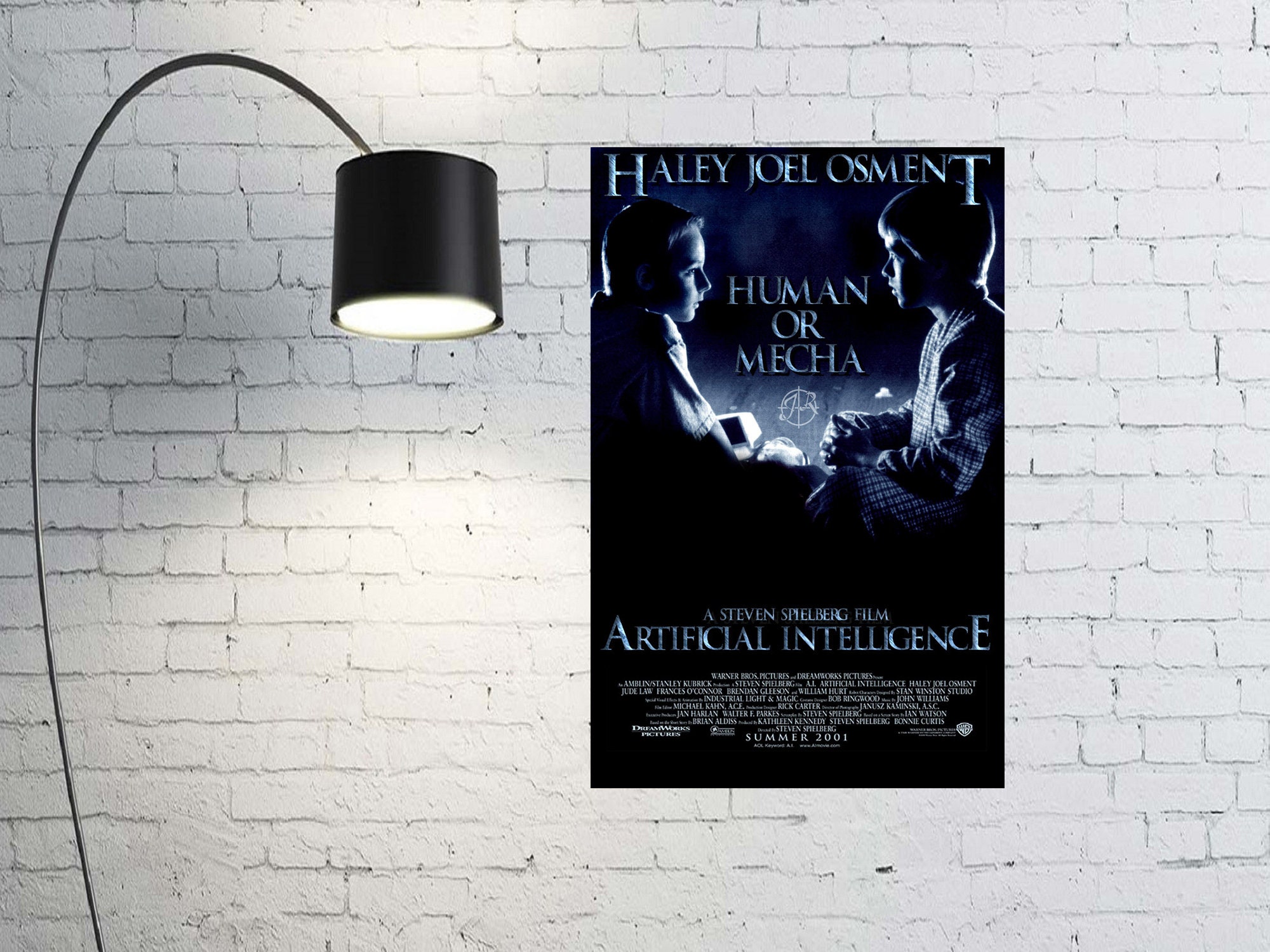 AI Artificial Intelligence Movie Poster 2023 Film Room Decor Wall Art ...