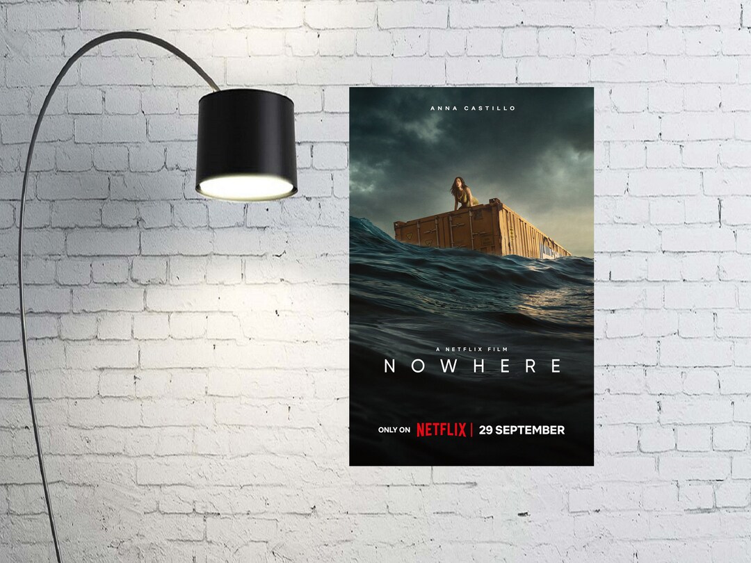 Nowhere Movie Poster 2023 Film Room Decor Wall Art Poster Gift for Him ...