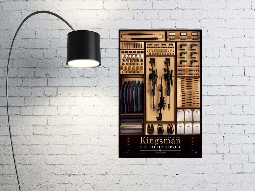 Kingsman the Secret Service Movie Poster 2023 Film Room Decor Wall Art ...
