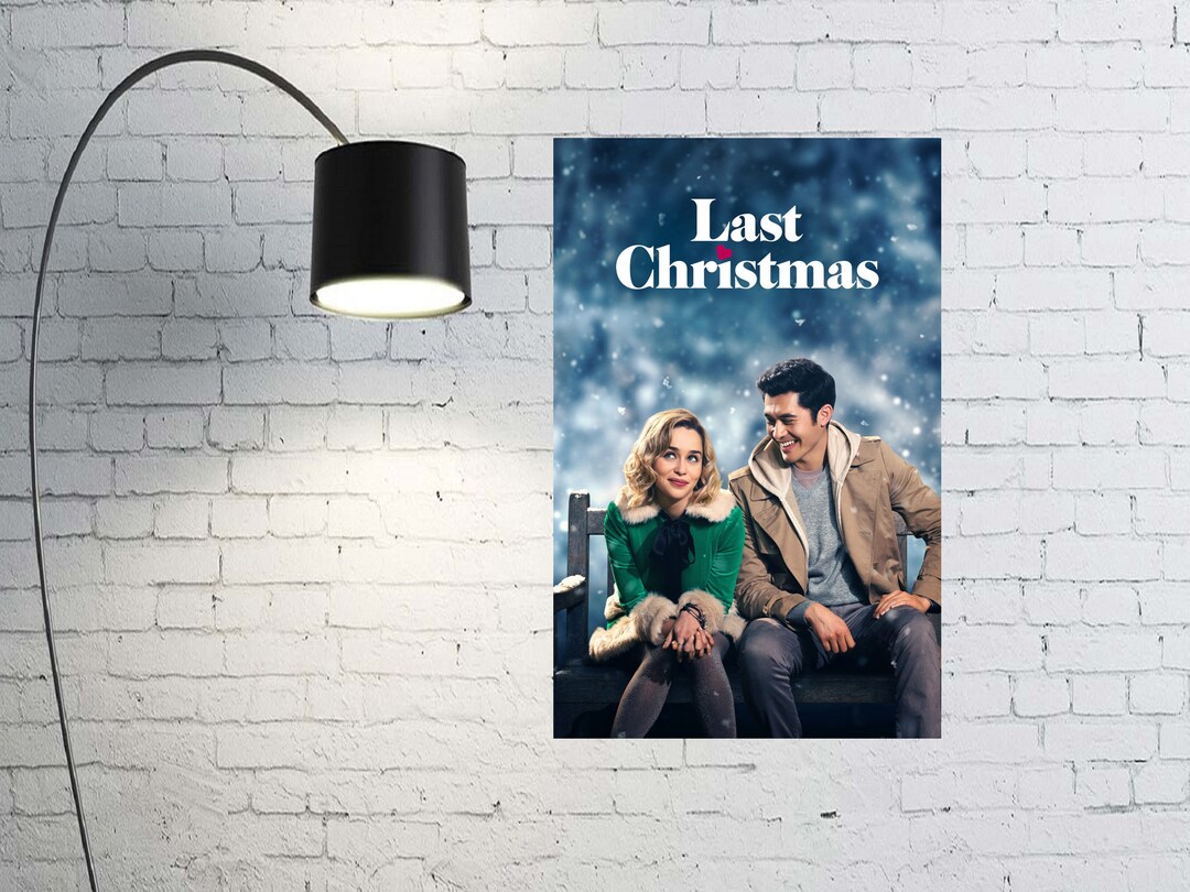 Last Christmas Movie Poster 2023 Film Room Decor Wall Art Poster Gift ...
