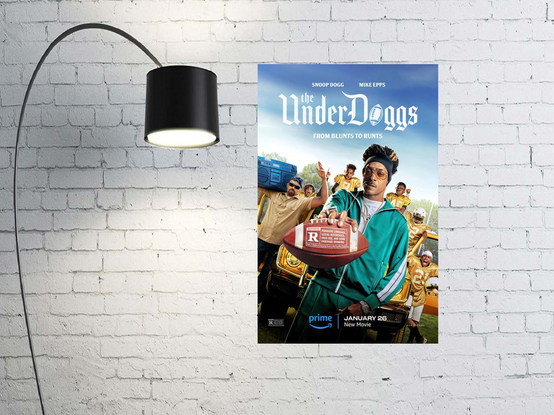 The Underdoggs Movie Poster 2023 Film Room Decor Wall Art Poster Gift ...