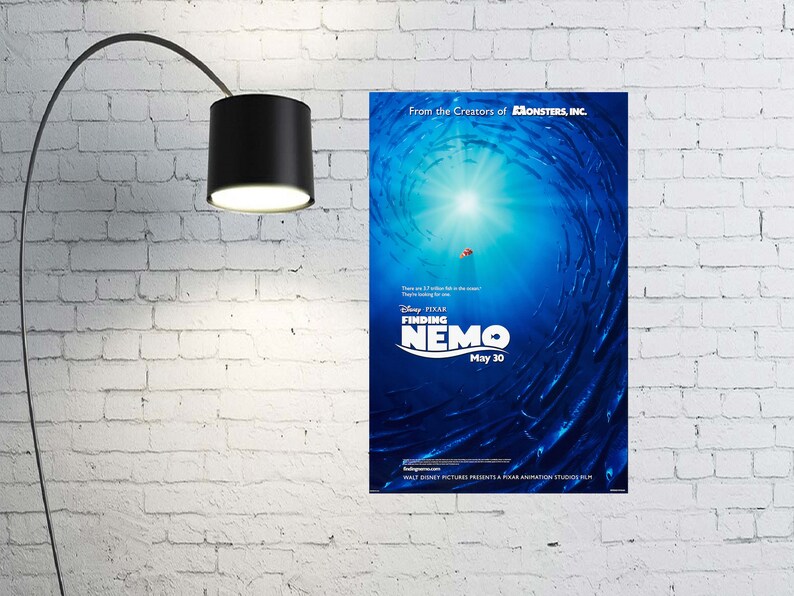 Finding Nemo Movie Poster 2023 Film Room Decor Wall Art Poster Gift for ...