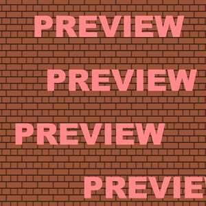 Super Mario Bros Bricks Wall Print Photo Wallpaper Vector PDF - Etsy