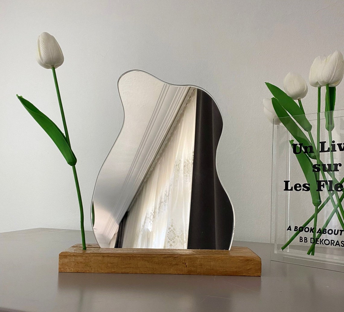 Pinterest Makeup Mirror / Asymmetric Makeup Mirror - Etsy