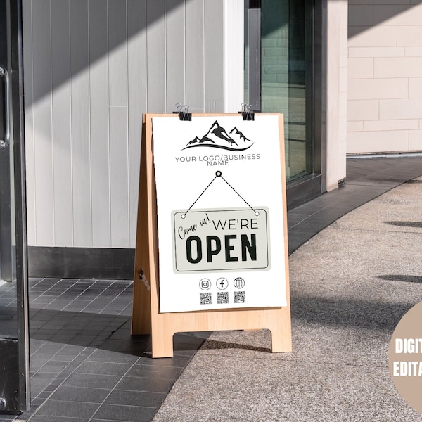 Sandwich Board Sign - Etsy