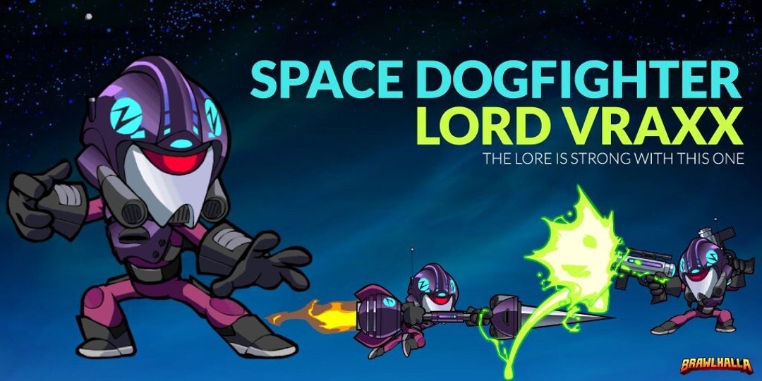 Brawlhalla: Space Dogfighter Vraxx Redeem Code All Platforms - Etsy