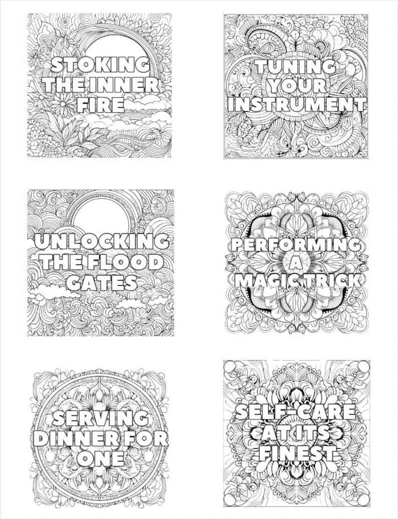 The Naughty Coloring Book, Adult Colouring Book, Just for the Giggle - Etsy