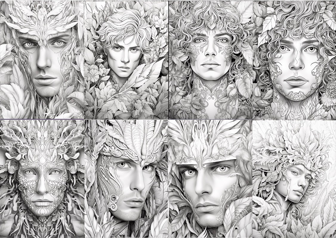 Bundle 4 Shop Coloring Pages, Coloring Pages for Adults and Kids ...