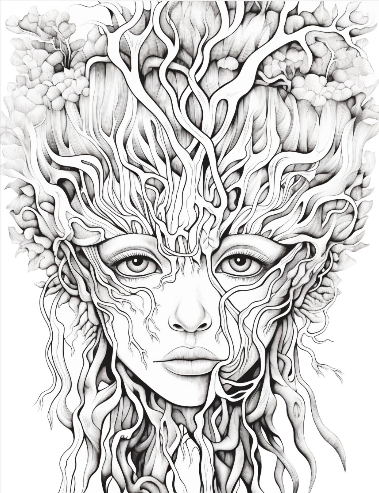 50 the Roots Grayscale Coloring Pages for Adults and Kids - Etsy