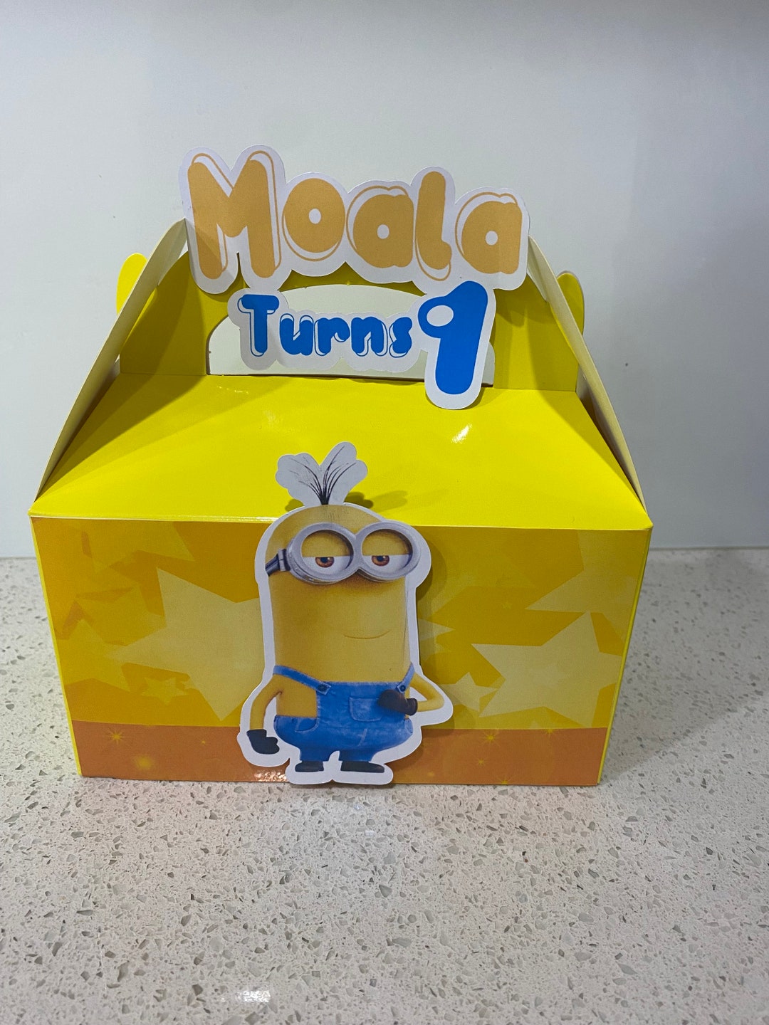 Minion Theme Gable Boxes - Etsy