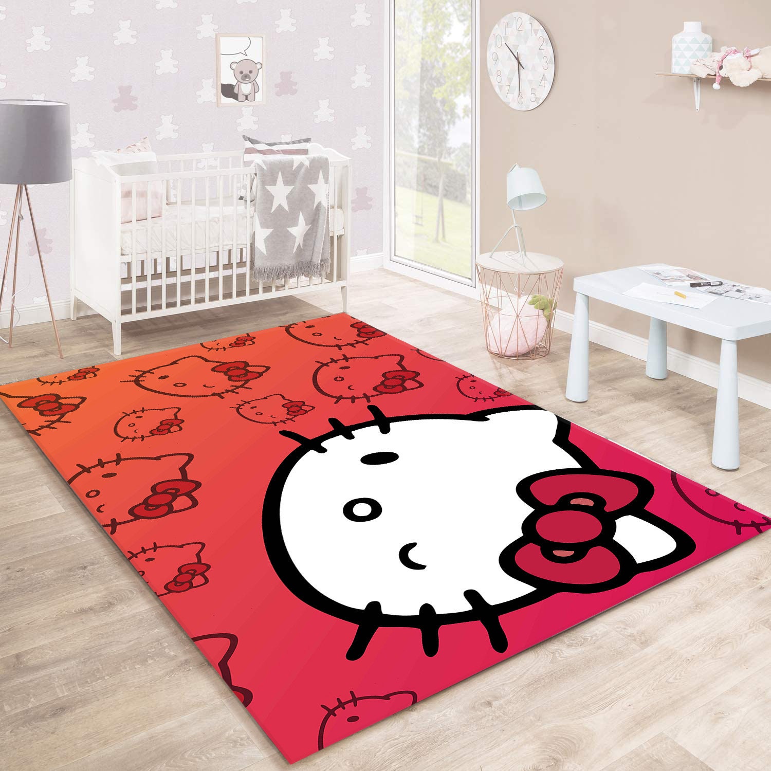 Hello Kitty Rug, Hello Kitty Decor sold by Primate Chewbacca | SKU ...