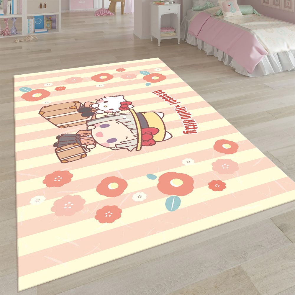 Hello Kitty Rug, Hello Kitty Decor sold by Mouse | SKU 133729561 | 40% ...