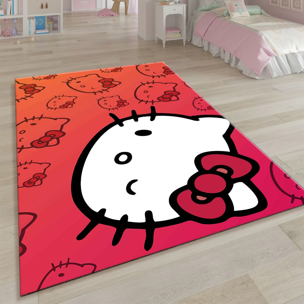 Hello Kitty Rug, Hello Kitty Decor sold by Primate Chewbacca | SKU ...
