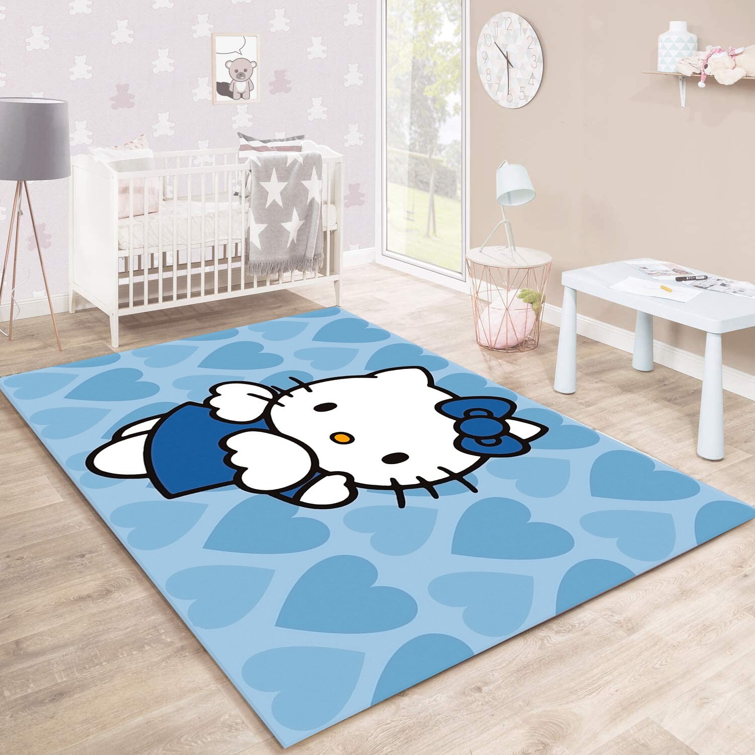 Hello Kitty Rug, Hello Kitty Decor sold by Deny Gigantic | SKU ...