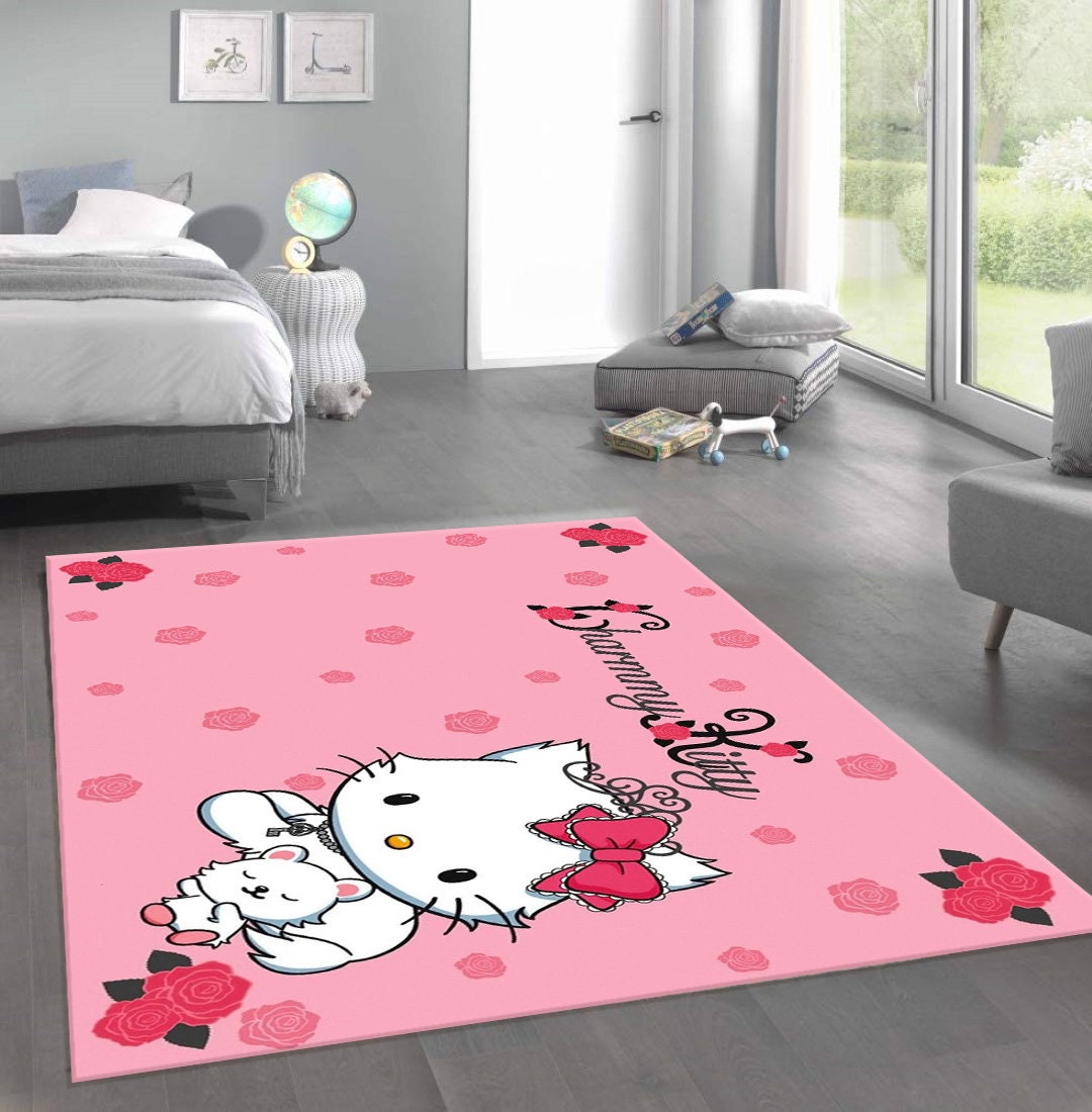 Hello Kitty Rug, Hello Kitty Decor sold by South Georgia & South ...