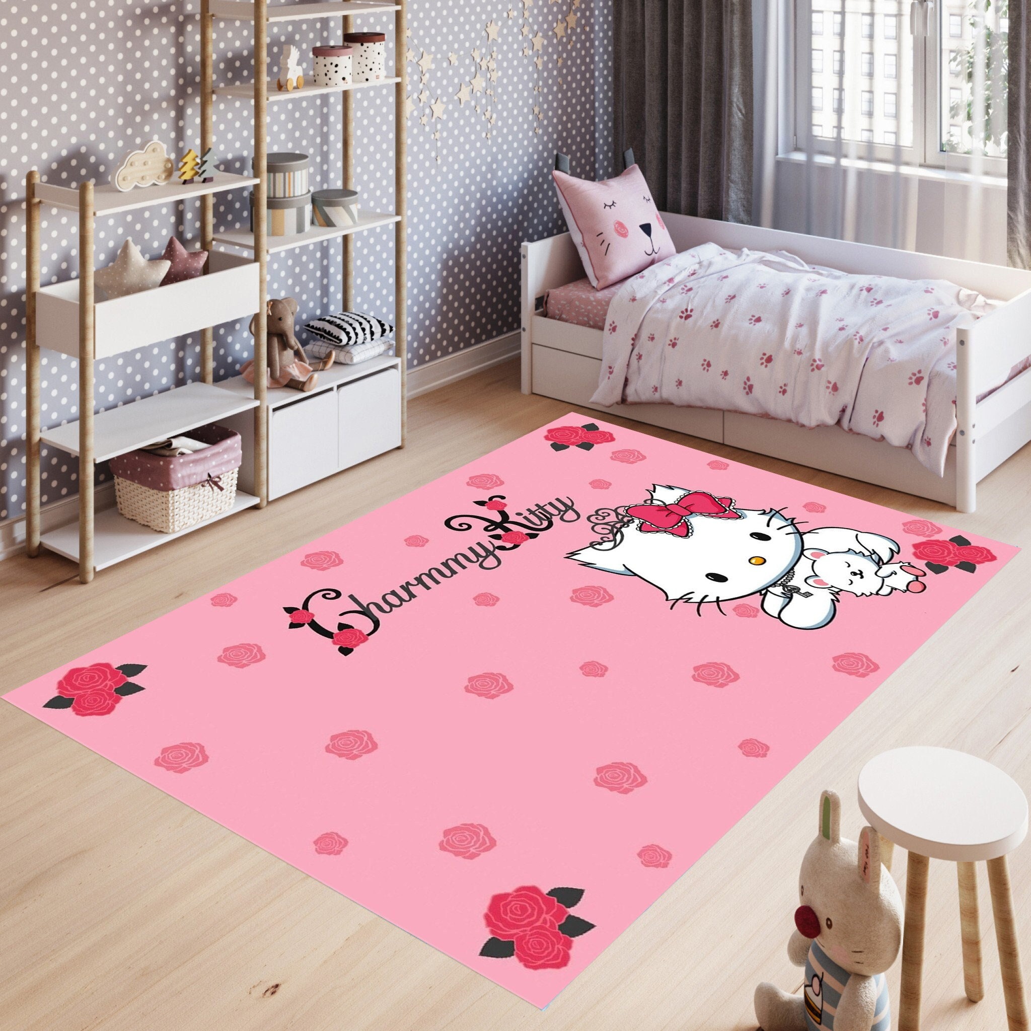 Hello Kitty Rug, Hello Kitty Decor sold by South Georgia & South ...