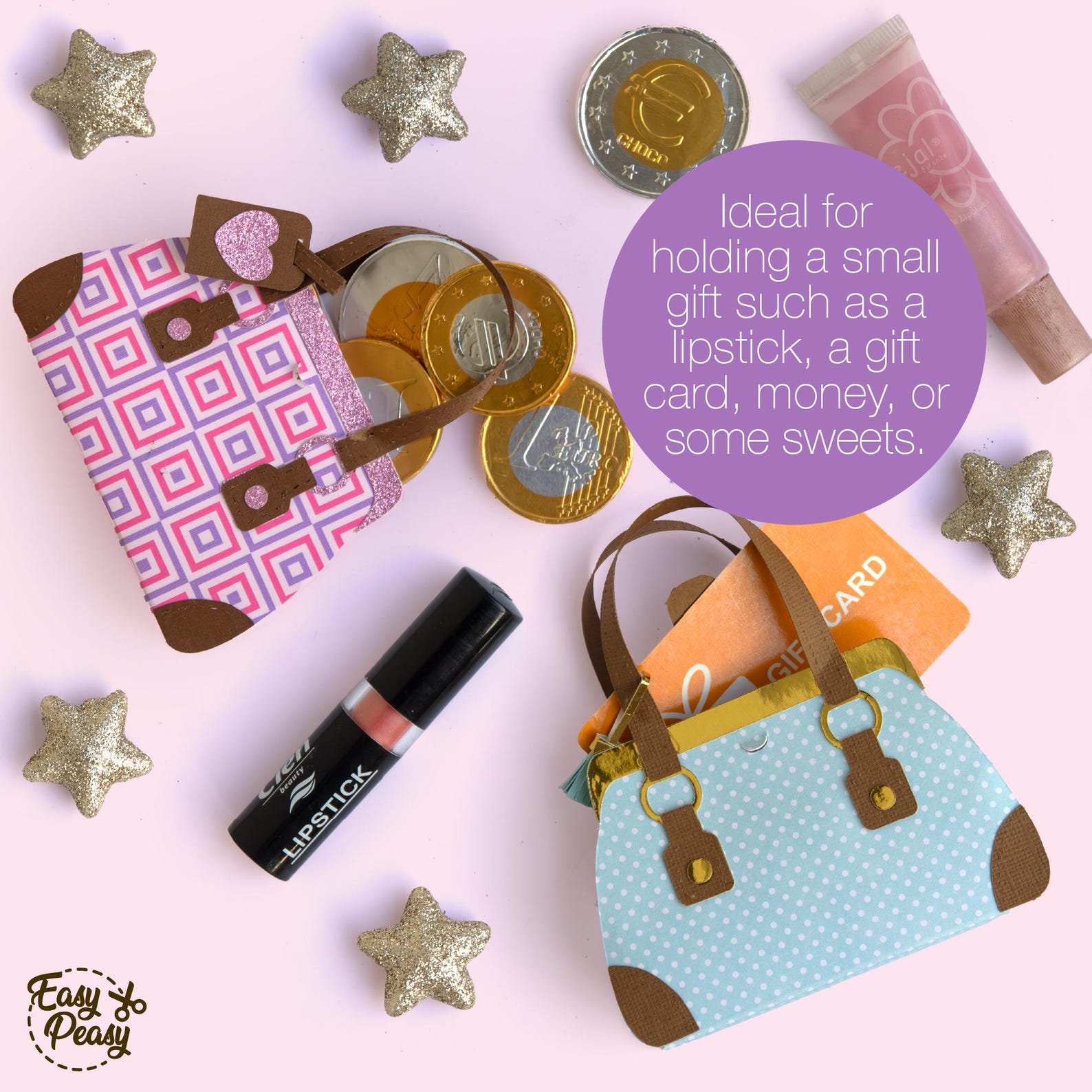 DIY Paper Purse SVG Cutting File for Cricut – Valentine Gift Box for ...