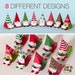 DIY Christmas Printable Gnome Table Place Cards - Festive Seating Cards ...