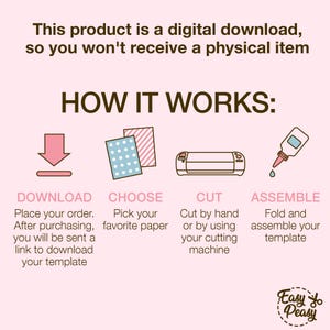 DIY Chapstick Holder Paper Purse Lip Balm Handbag Party Favor Template ...