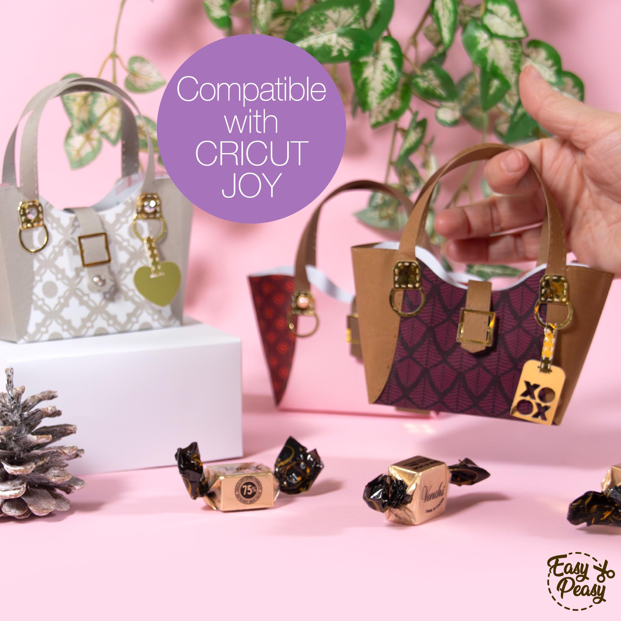 DIY Paper Purse SVG Cutting File for Cricut Valentine Gift Box for Her ...